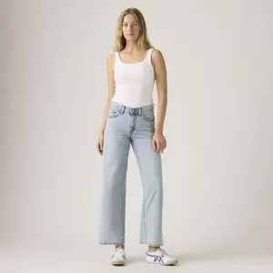 LEVI'S Middy Wide-leg Ankle Jeans