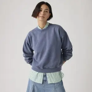LEVI'S Vintage Boxy Sweatshirt - Garment Dye Sunshine Blue