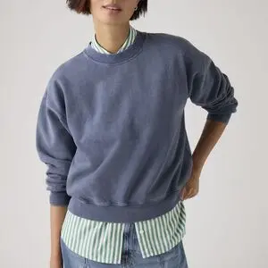 LEVI'S Vintage Boxy Sweatshirt - Garment Dye Sunshine Blue