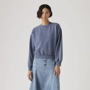 LEVI'S Vintage Boxy Sweatshirt - Garment Dye Sunshine Blue