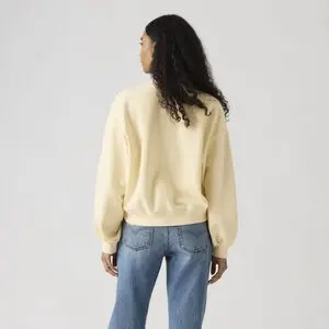 LEVI'S Vintage V-neck Relaxed Sweatshirt - Garment Dye Womens Rutabaga