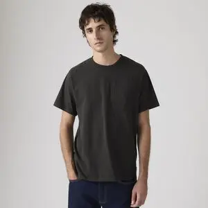 LEVI'S Essential Pocket Garment Dye T-shirt - Garment Dye Mineral Black