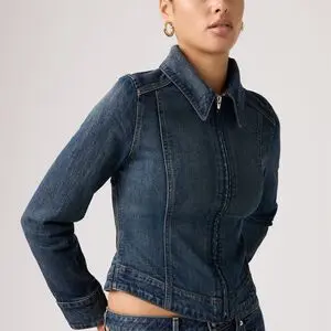 LEVI'S Stretch Fitted Trucker Jacket