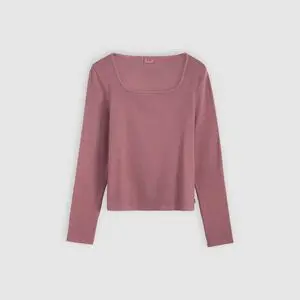 LEVI'S Essential Square Neck Long-sleeve Tee - Garment Dye