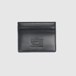 LEVI'S Leather Card Case - Caviar