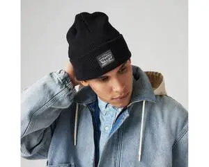 LEVI'S Backpatch Beanie - Regular Black