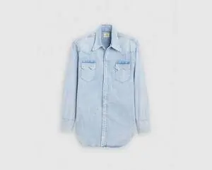 LEVI'S Shorthorn Sawtooth Western Shirt Chambray