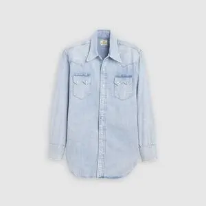 LEVI'S Shorthorn Sawtooth Western Shirt Chambray