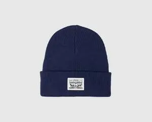 LEVI'S Backpatch Beanie - Navy Blue