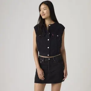 LEVI'S 90s Shrunken Collarless Vest - None Your Business Stone