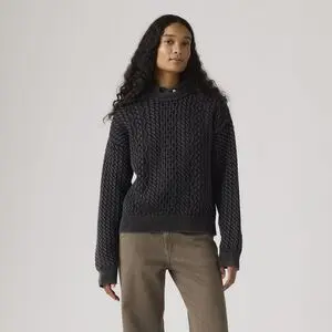 LEVI'S Leilah Cable Crewneck Sweater