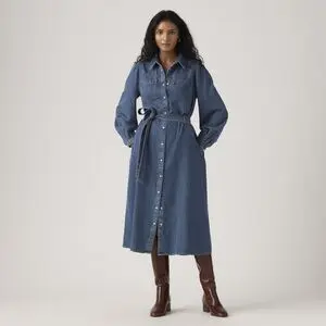 LEVI'S Journey Long-sleeve Maxi Dress