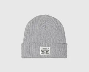 LEVI'S Backpatch Beanie - Regular Grey