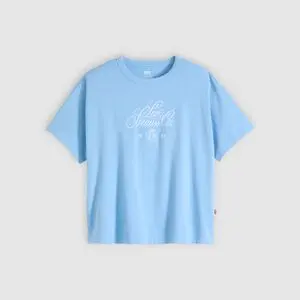LEVI'S Graphic Logo Vintage Cotton T-shirt - Fancy Script Glacier