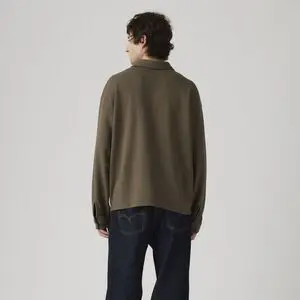LEVI'S Boxy Knit Worker Garment Dye Sweatshirt