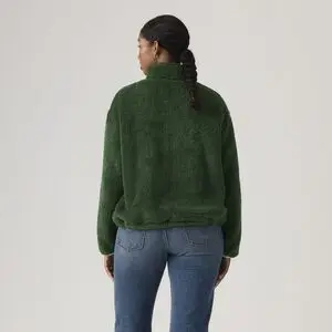 LEVI'S Gemma Sherpa Quarter-zip Pullover