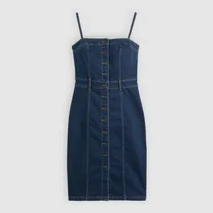 LEVI'S Denim Bustier Dress
