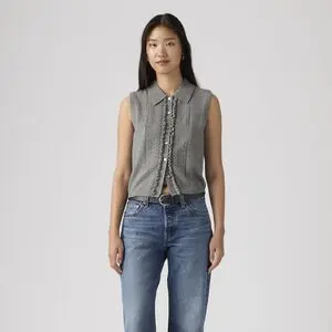 LEVI'S Supersoft Mini Ruffle Vest Top