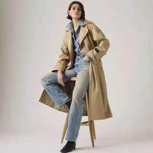 LEVI'S Bree Classic Long Trench Coat