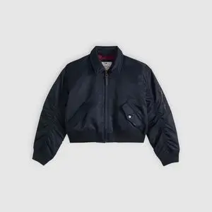 LEVI'S Bowie Cropped Bomber Jacket