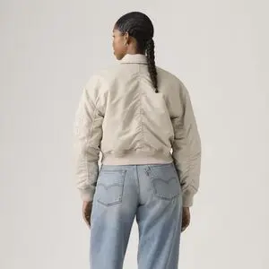 LEVI'S Bowie Cropped Bomber Jacket