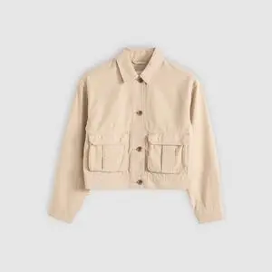 LEVI'S Marlowe Cropped Utility Heritage Jacket