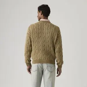 LEVI'S Carmel Cable Crew Sweater