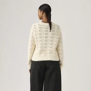 LEVI'S Hope Long-sleeve Crochet Pullover Sweater