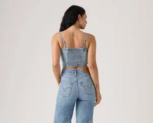 LEVI'S Jadine Denim Cami Tank Top