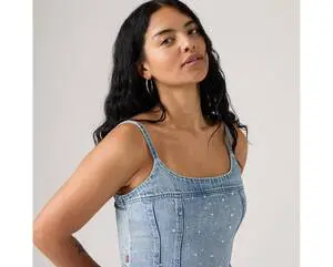 LEVI'S Jadine Denim Cami Tank Top