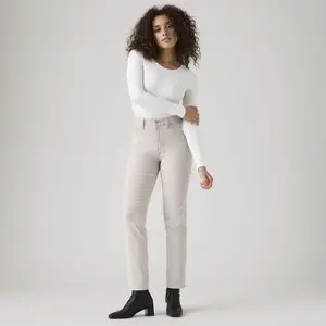 LEVI'S 724 High-rise Straight Corduroy Pants - Chateau Gray