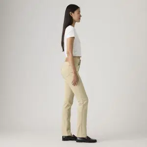 LEVI'S 724 High-rise Straight Jeans - White Pepper