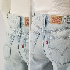 LEVI'S Cinch Baggy Carpenter Jeans - A Little Hazy