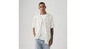 LEVI'S Classic Camp Shirt - Malachi Tile Egret