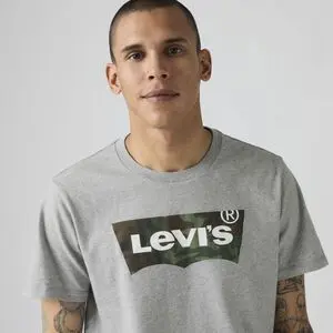 LEVI'S Classic Graphic T-shirt - Midtone Heather Grey