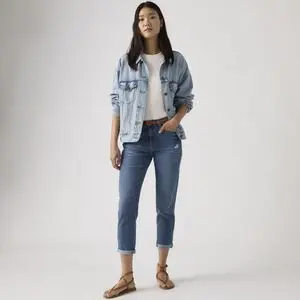 LEVI'S Boyfriend Mid-rise Jeans - So On