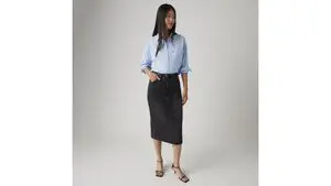 LEVI'S High Rise Slit Skirt - Wandering Spirit