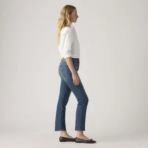 LEVI'S Wedgie Straight Ankle Jeans