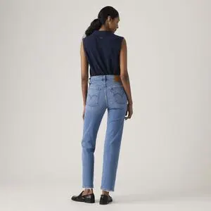 LEVI'S Wedgie Straight Ankle Jeans