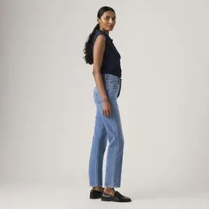 LEVI'S Wedgie Straight Ankle Jeans