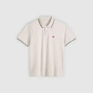 LEVI'S Housemark Polo Shirt - Wood Tipping Stripe