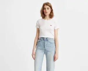 LEVI'S Honey Short Sleeve Shirt - White