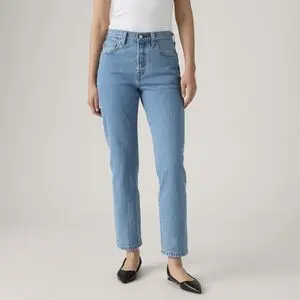 LEVI'S 501 Cropped Straight Leg Jeans