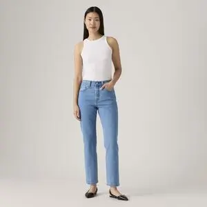LEVI'S 501 Cropped Straight Leg Jeans