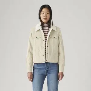 LEVI'S Original Sherpa Trucker Jacket - Egret
