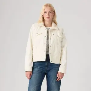 LEVI'S Original Sherpa Trucker Jacket - Egret