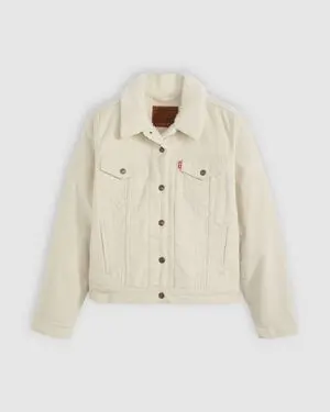 LEVI'S Original Sherpa Trucker Jacket - Egret