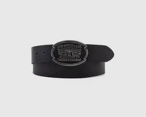 LEVI'S Billy Plaque Belt - Black