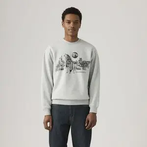 LEVI'S Relaxed Graphic Crewneck Sweatshirt