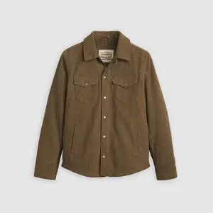 LEVI'S Faux Suede Western Shacket